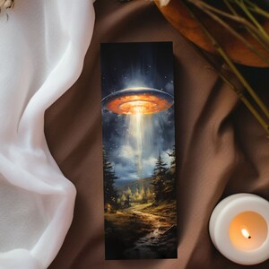 Unique Sci-fi Bookmark Set/close Encounter Reader's Book Accessory ...