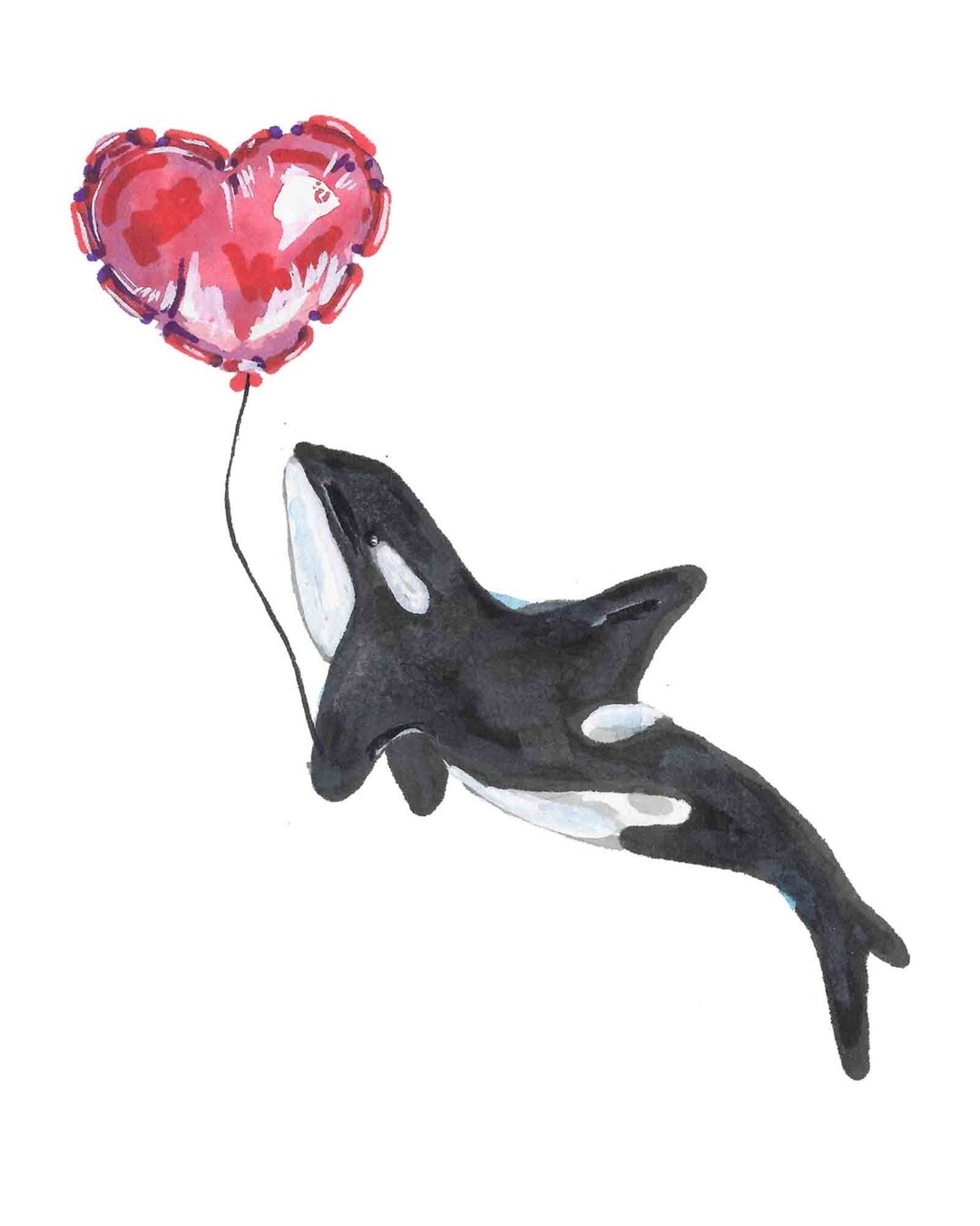 Animal Valentines Day Heart Clipart 8 Pack - Etsy