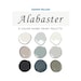 Sherwin Williams Alabaster Paint Color Palette, Best White, Alabaster ...