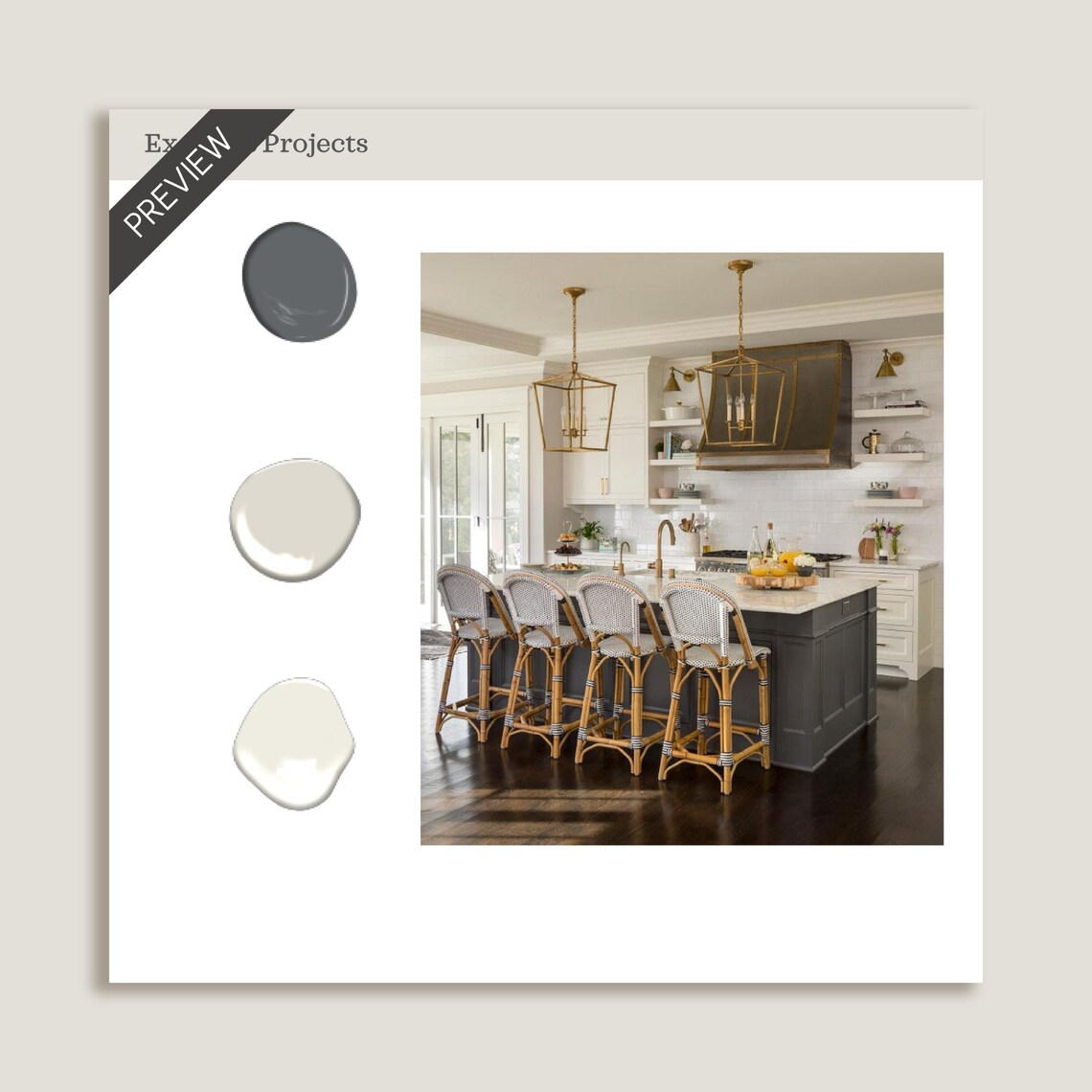 Benjamin Moore Sea Salt Paint Color Palette, Best Neutral Bedroom ...