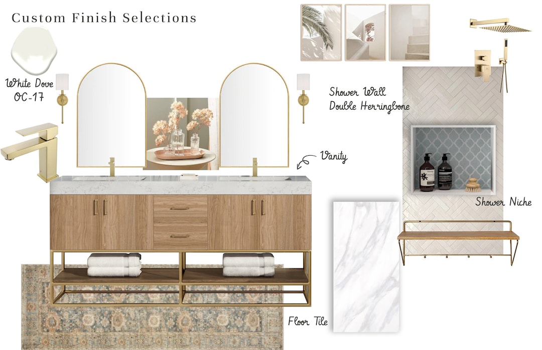 Neutral Bathroom Design, Organic Modern Bathroom Design, Coastal ...