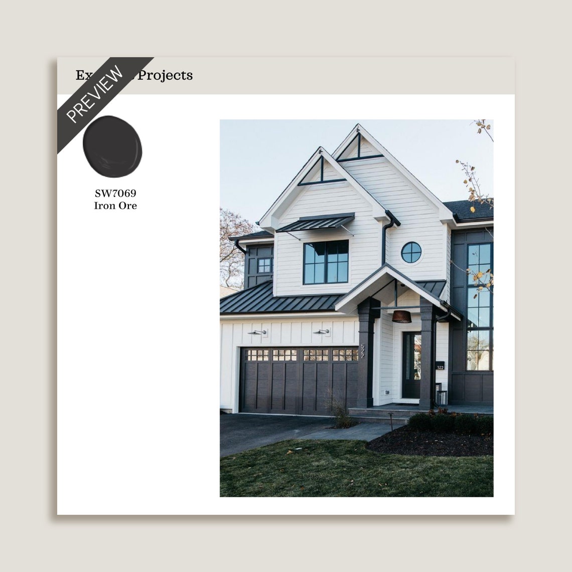 Sherwin Williams Iron Ore Paint Color Palette, Iron Ore Cabinets ...