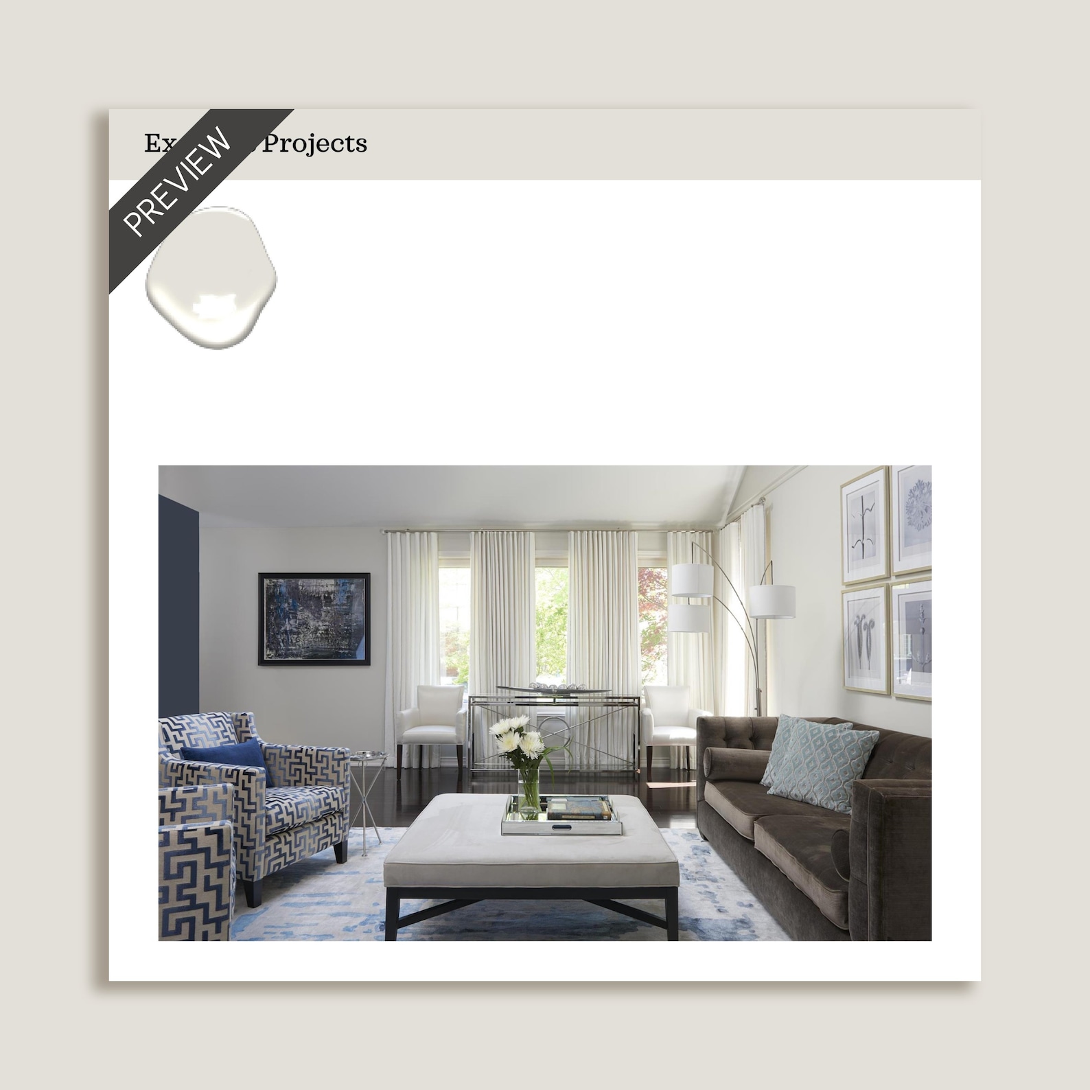 Classic Gray Paint Color Palette, Benjamin Moore, Classic Gray 1548 ...