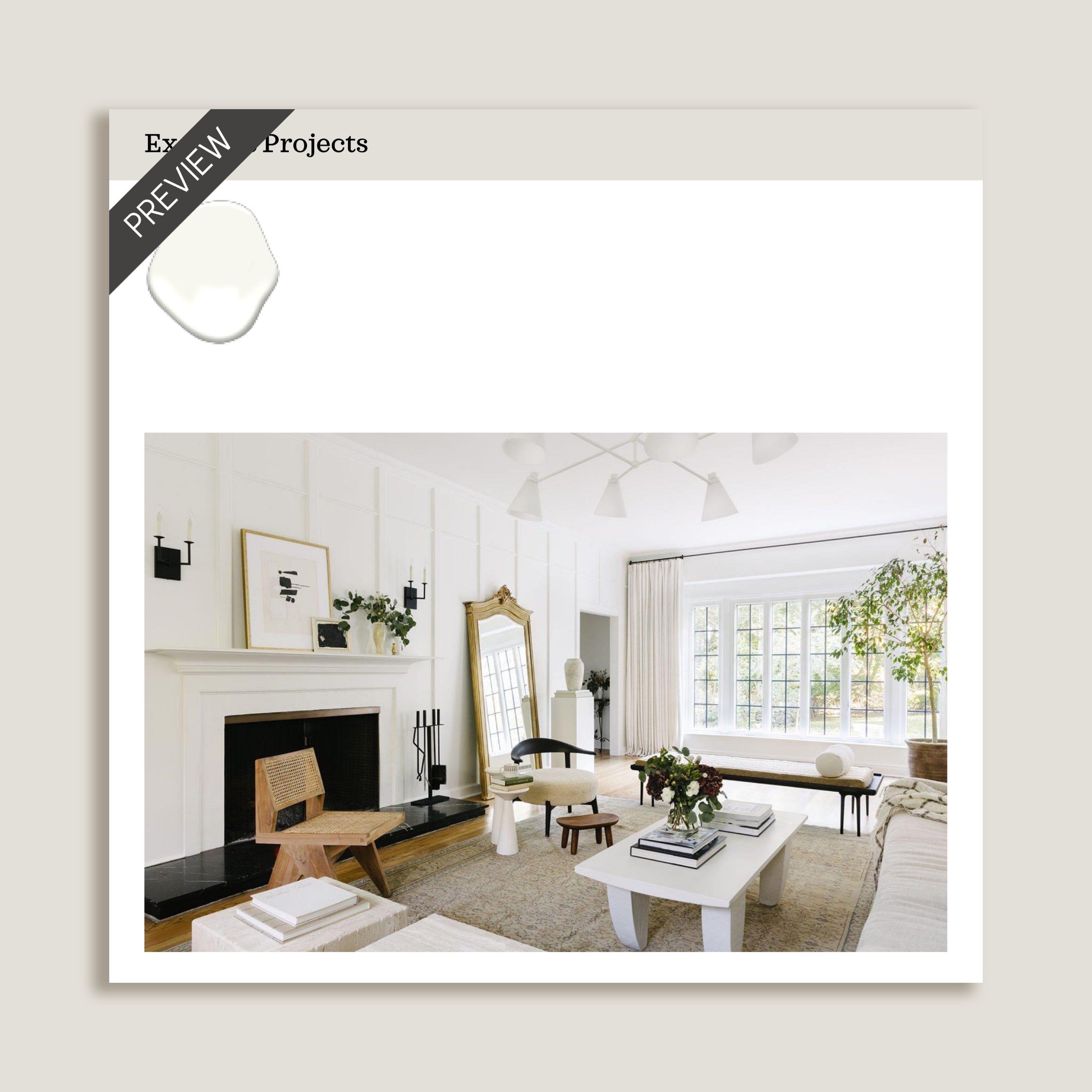 Classic Gray Paint Color Palette, Benjamin Moore, Classic Gray 1548 ...