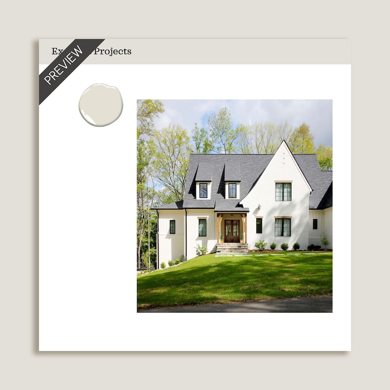 Sherwin Williams Agreeable Gray Paint Color Palette, Exterior, Cabinets ...