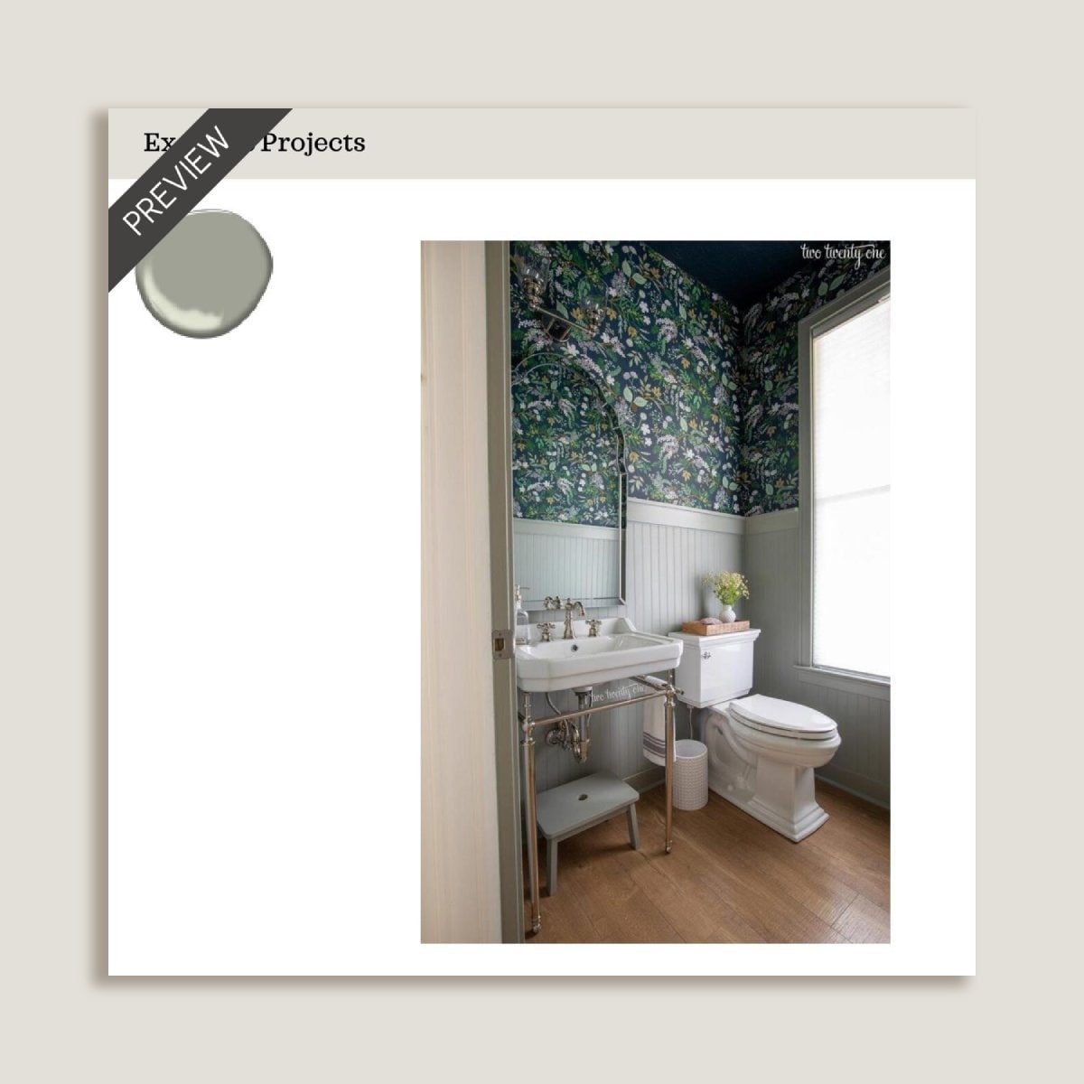 Simply White Paint Color Palette, Benjamin Moore, Simply White Vs White ...