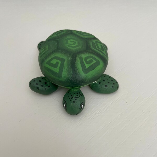 Painted Rock Turtle - Etsy