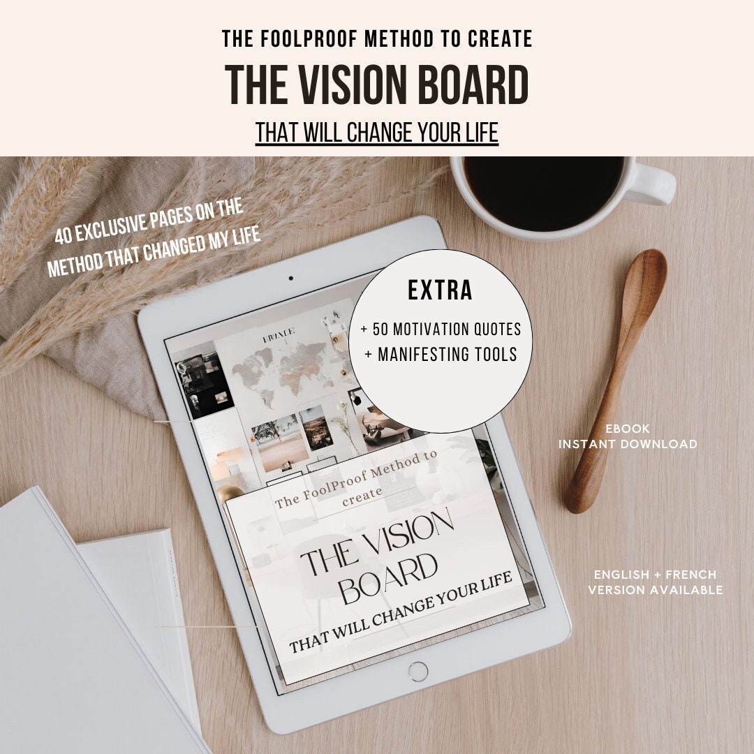 The VISION BOARD That Will Change Your LIFE: My Infallible Method Ebook ...