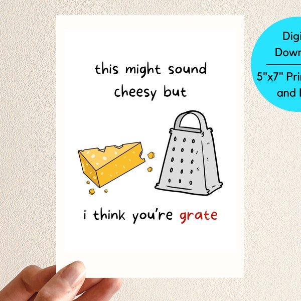 This Might Sound Cheesy but You Are Grate - Etsy