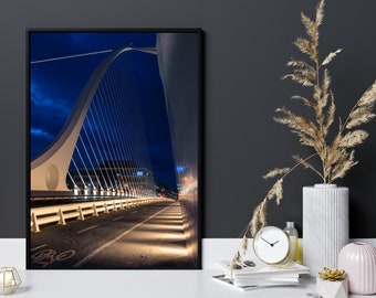 Samuel Beckett Bridge Print - Etsy Ireland