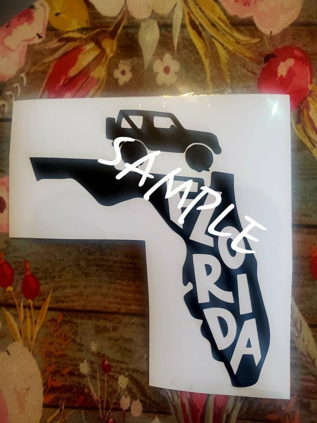 Florida J33p Decal - Etsy