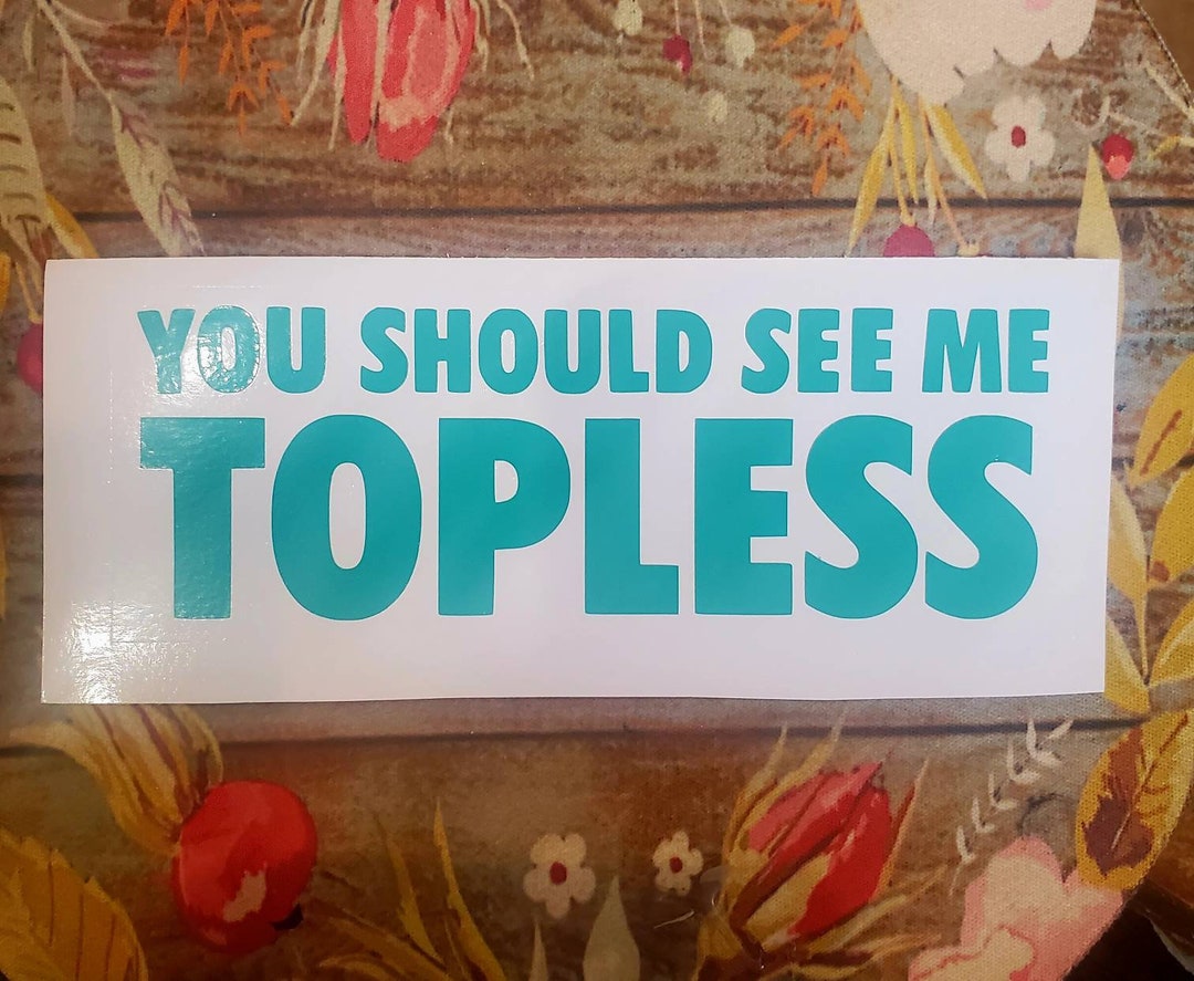 Toppless J33p Decal - Etsy