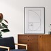 Golden Ratio Wall Art Print | Fibonacci Spiral Poster | Minimalist Line ...