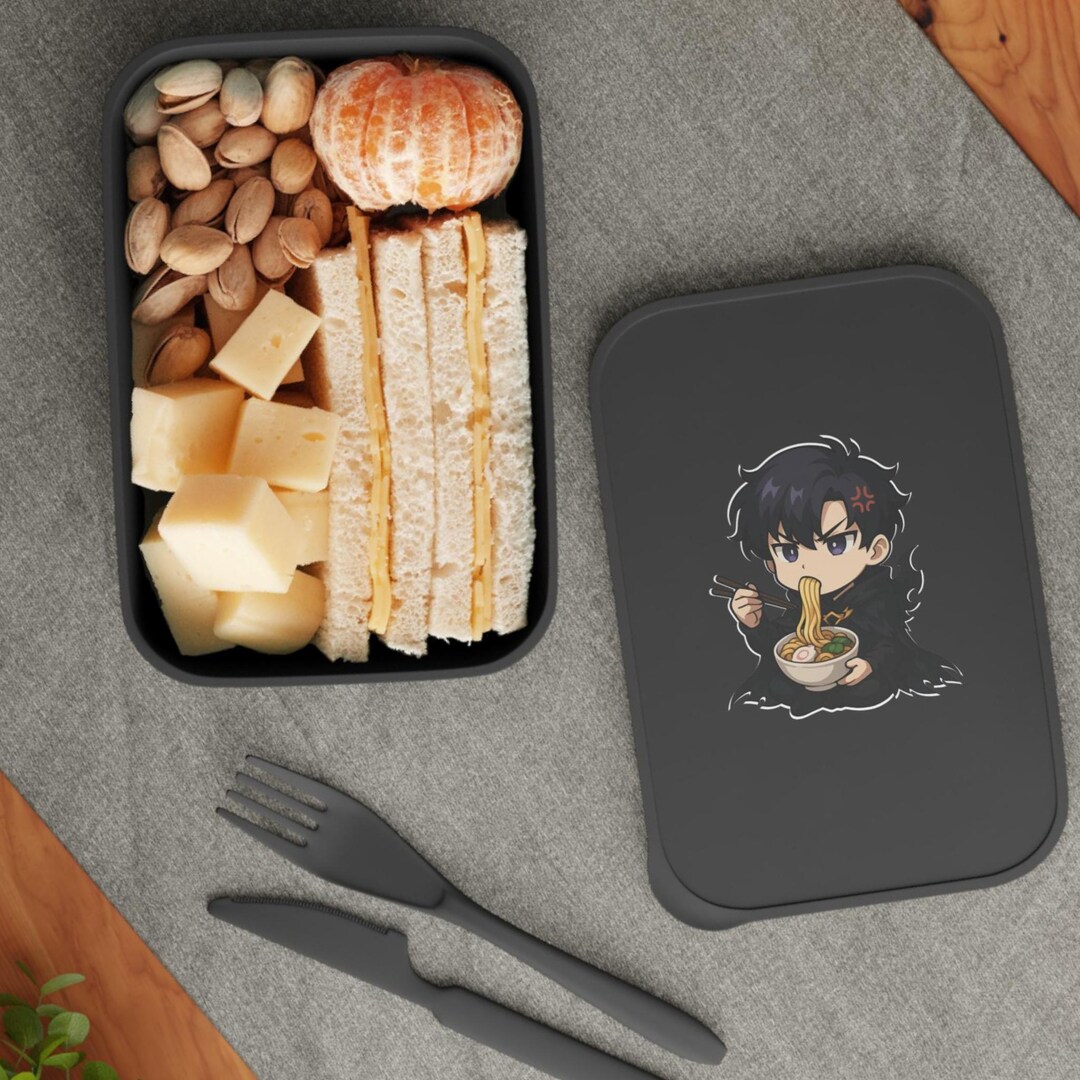 Kitchenanddining Custom Anime Character Bento Box With Band and ...