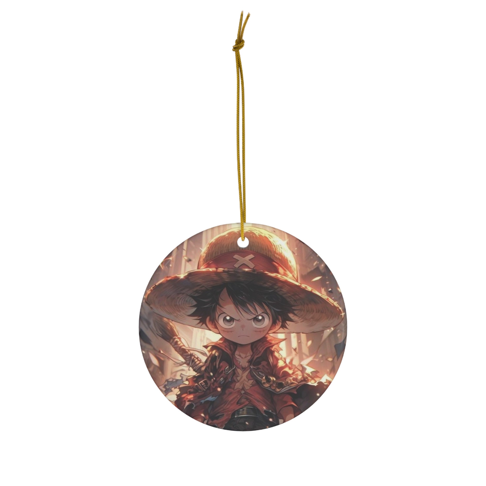 Custom Anime Ornament | Characters Holiday Ornament | Anime Holiday ...
