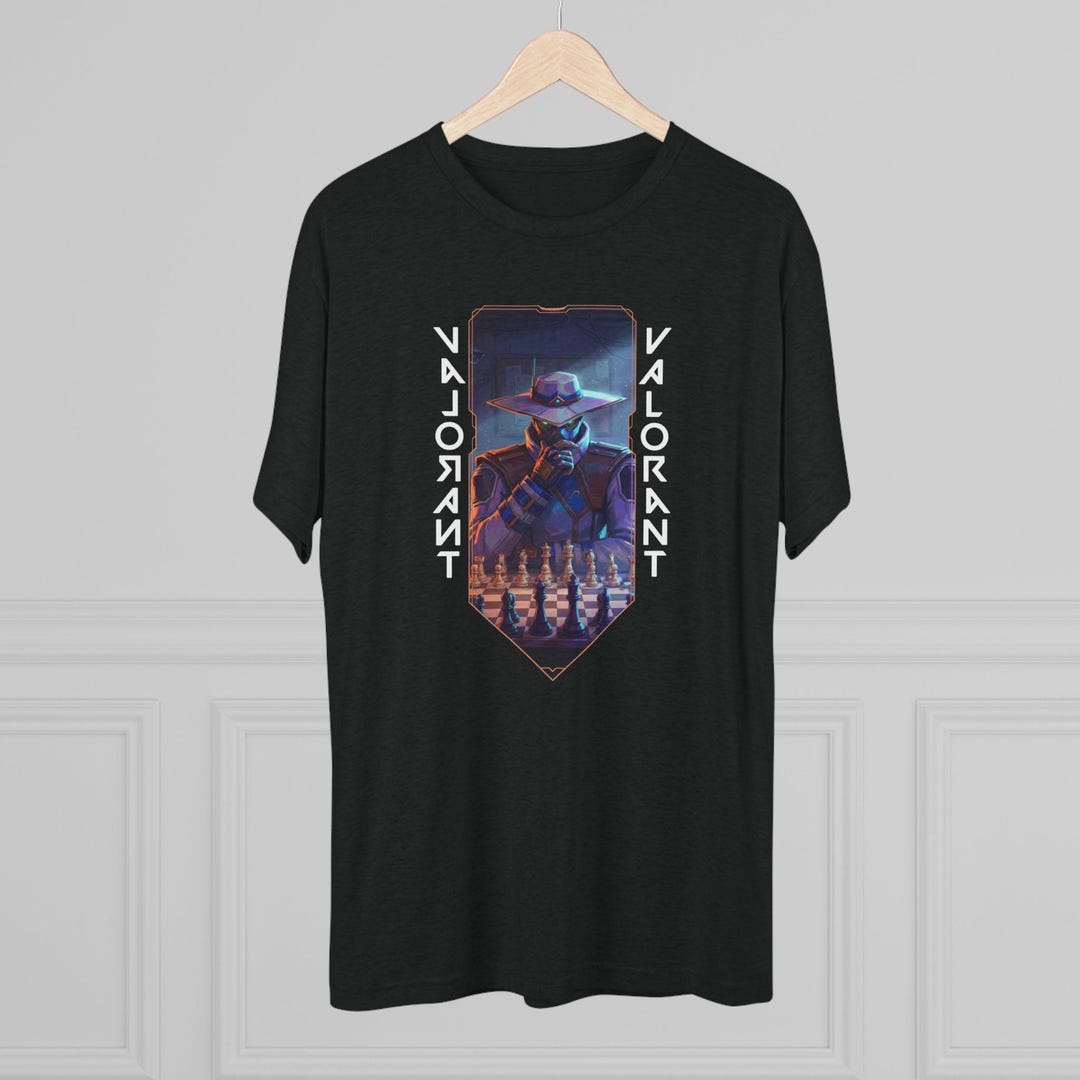 Valorant Cypher Chess Banner Shirt | Cypher T-shirt | Anime Tees ...