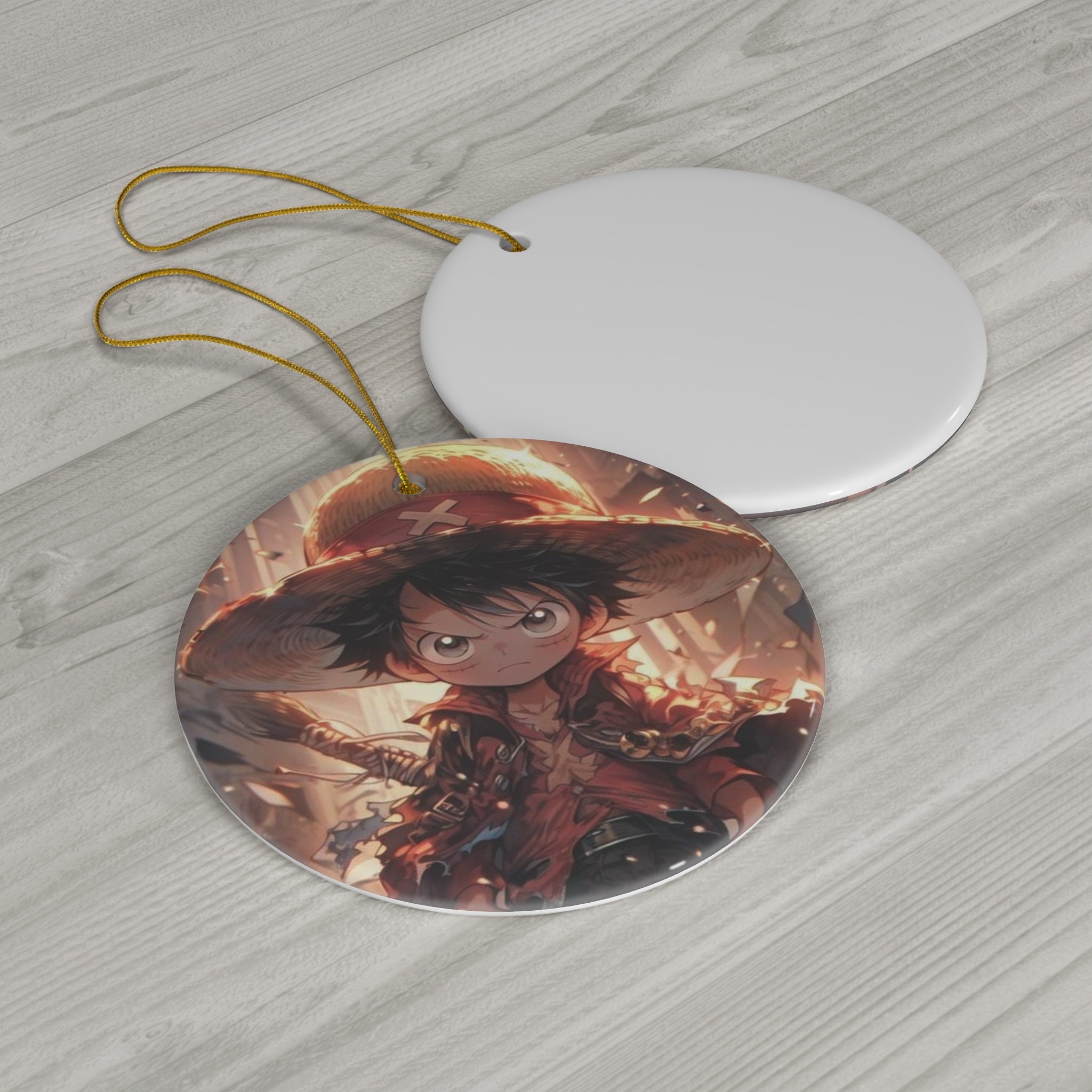 Custom Anime Ornament | Characters Holiday Ornament | Anime Holiday ...