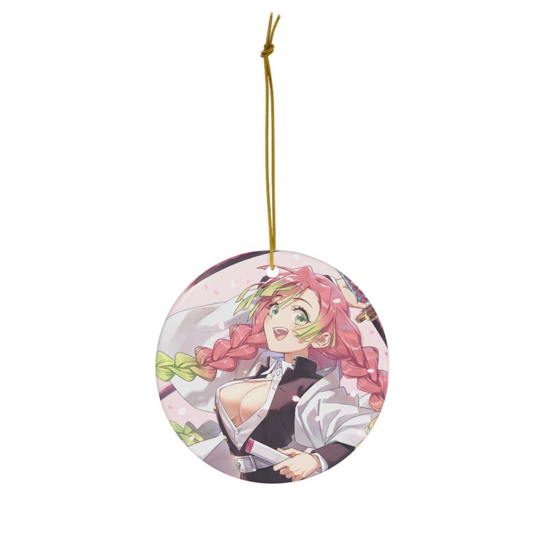 Love Anime Girl Ornament | Characters Holiday Ornament | Anime Holiday ...
