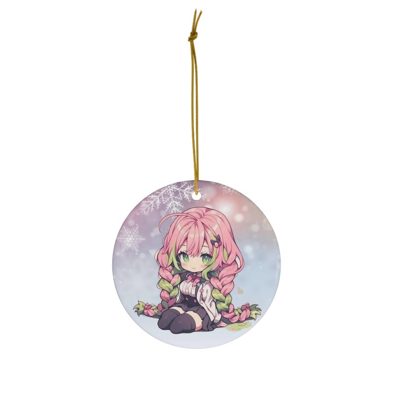 Anime Girl Ornament | Anime Characters Holiday Ornament | Holiday Gift ...
