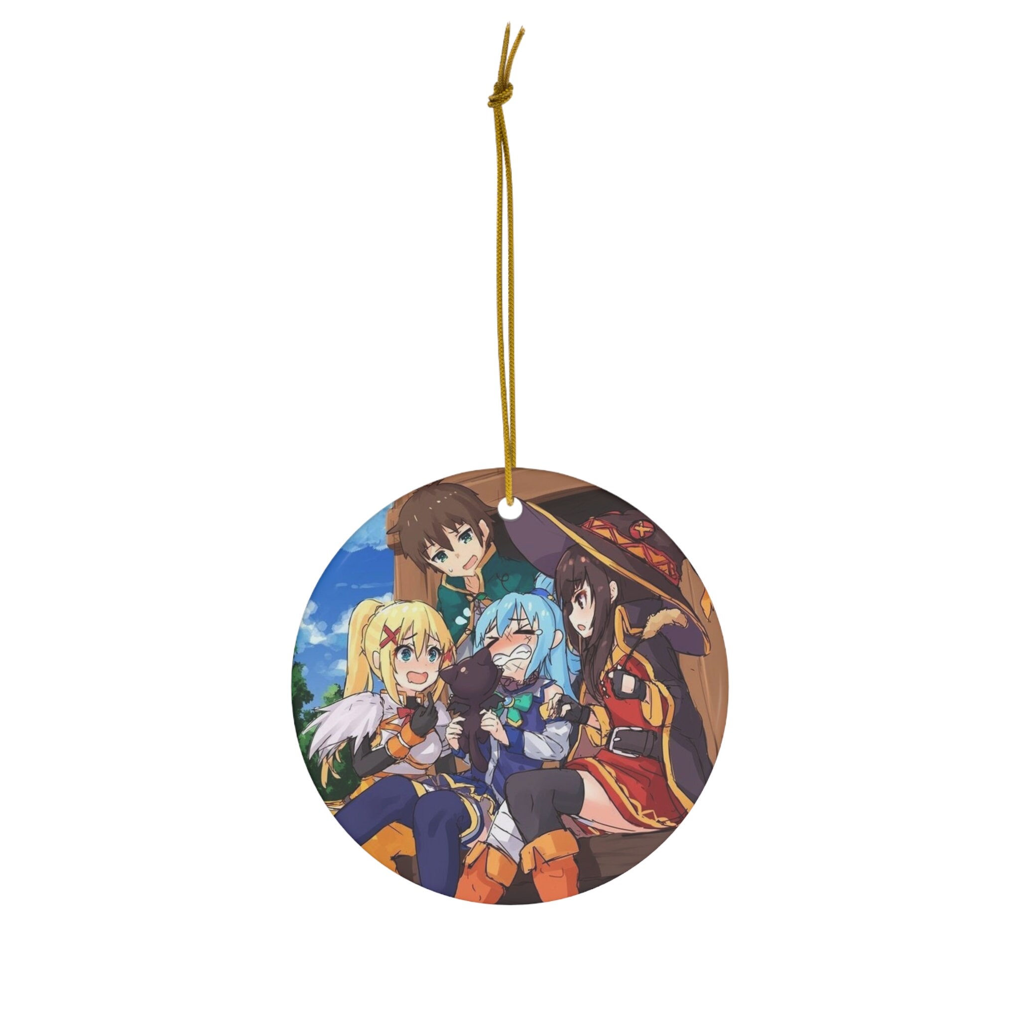 Konosuba Custom Anime Ornament Characters Holiday Ornament Anime ...