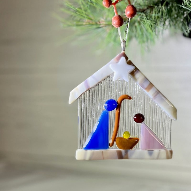 Glass Nativity - Etsy