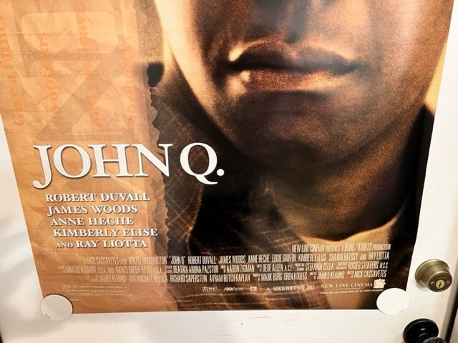 JOHN Q (denzel Washington, 2002) Original Movie Poster (27x40) - Etsy