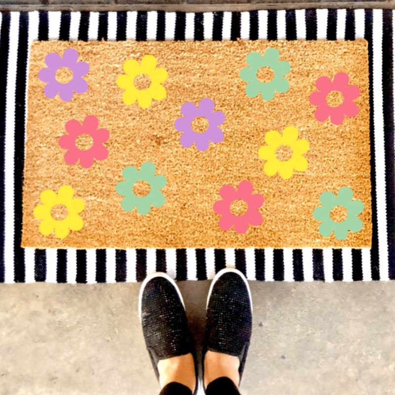 Spring Doormat - Etsy
