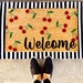 Welcome Cherry Doormat | Summer | 90s | Custom Doormat | Holiday | Gift ...