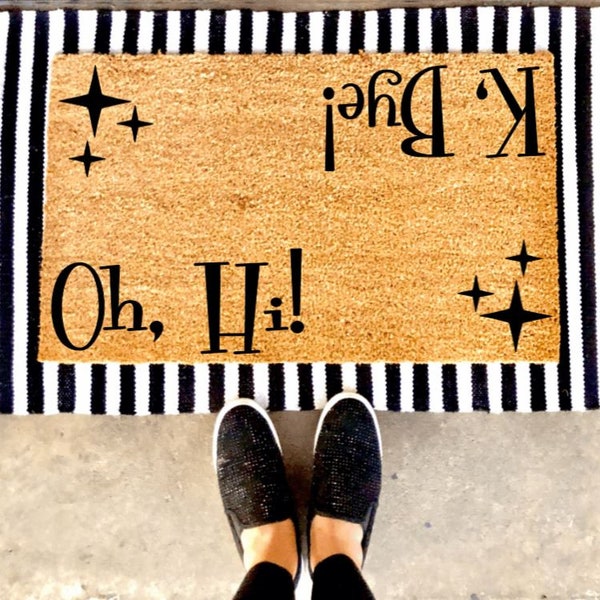 Oh Hi Rug - Etsy