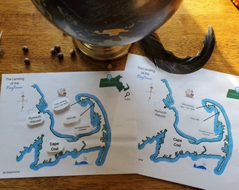 Thanksgiving History, Mayflower and Pilgrims Learning Activity ...