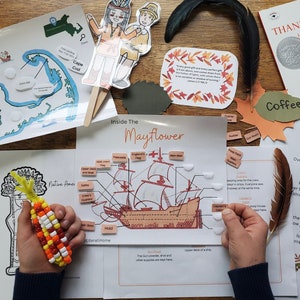 A Kid’s Guide to All Things Thanksgiving History Activities Including ...