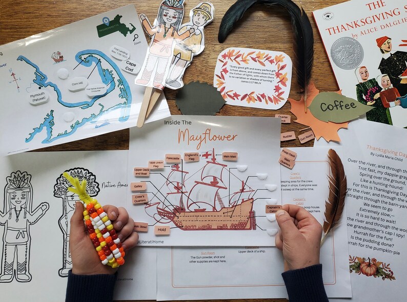 A Kid’s Guide to All Things Thanksgiving History Activities Including ...