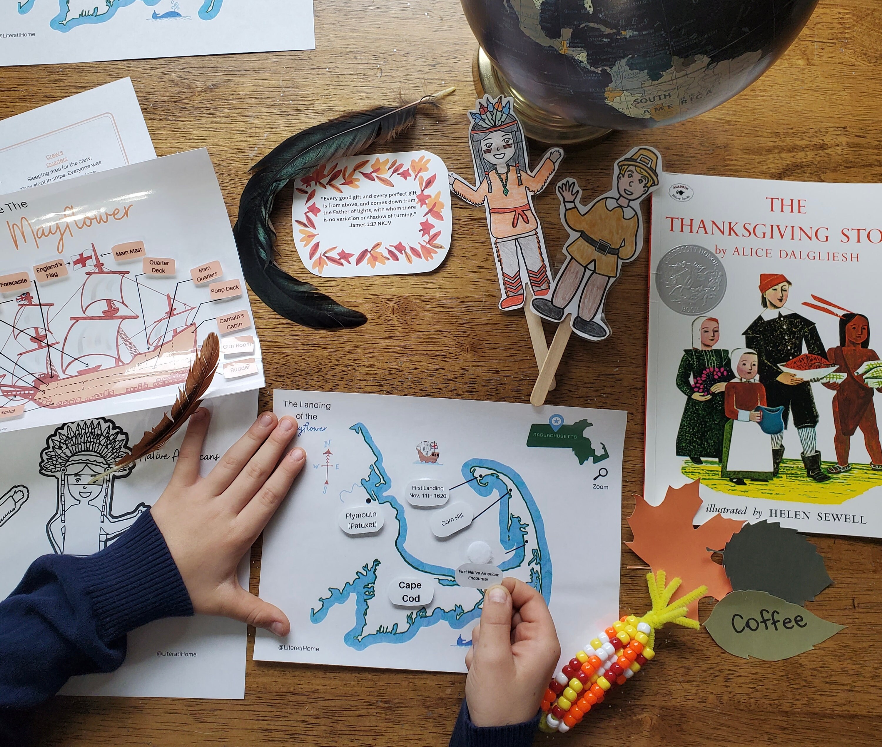 A Kids Guide to All Things Thanksgiving History Activities Including ...