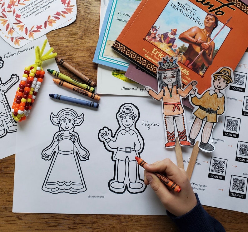 A Kid’s Guide to All Things Thanksgiving History Activities Including ...