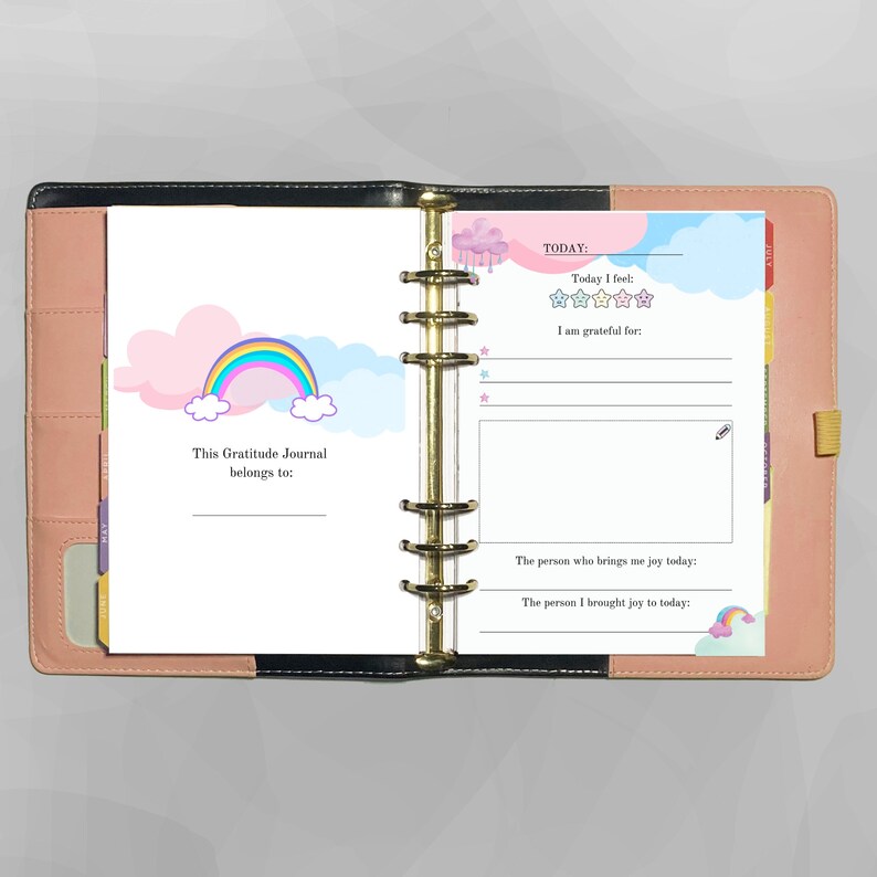 Kids Daily Journal Chore Chart Printable Kids Journal DIY - Etsy