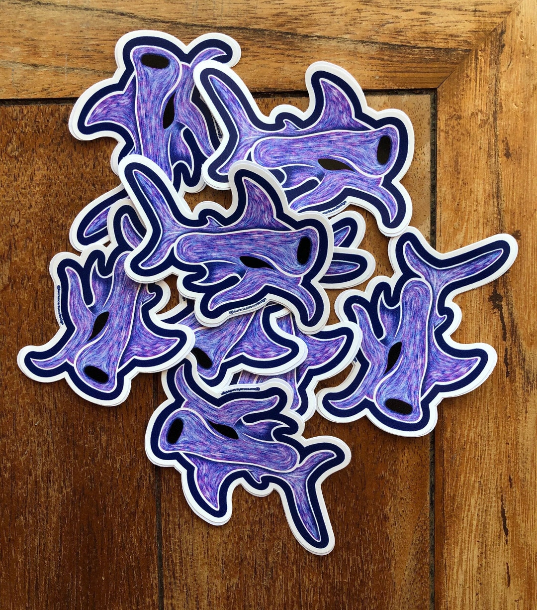 Hammerhead Sticker, Vinyl Sticker, Car Decal, Laptop Decal, Water ...