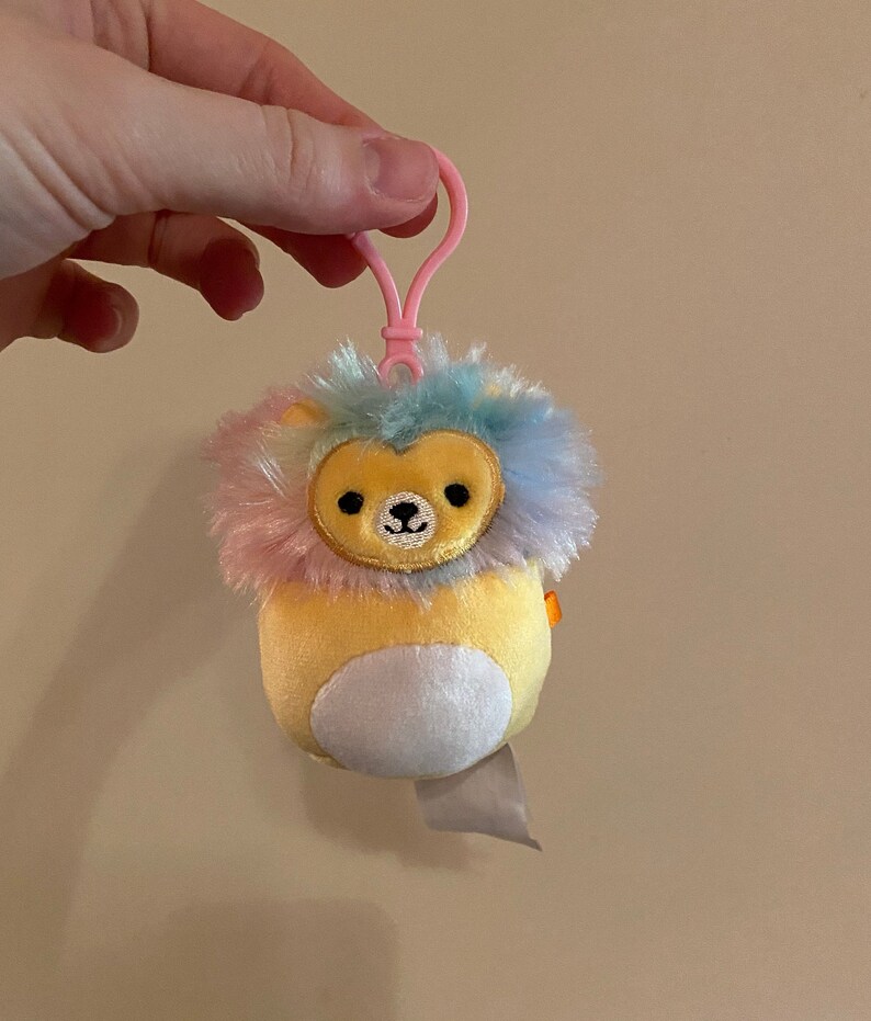Leonard the Lion Custom Squishmallow Clip - Etsy