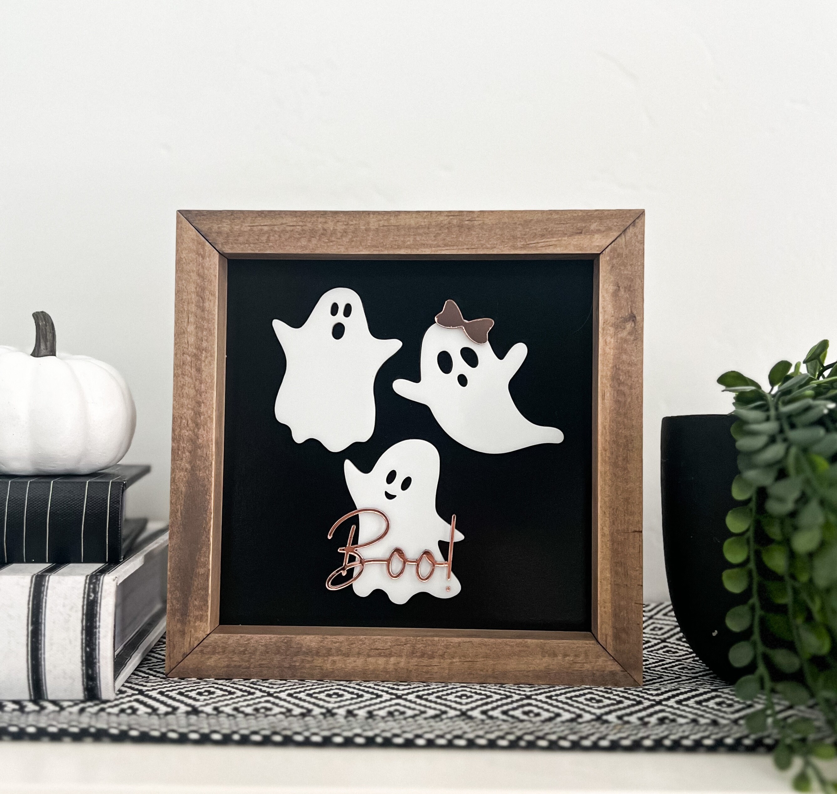 Halloween Boo! Ghost Sign - Etsy