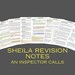 Sheila Birling Revision Notes/ an Inspector Calls Study Guide/ GCSE ...