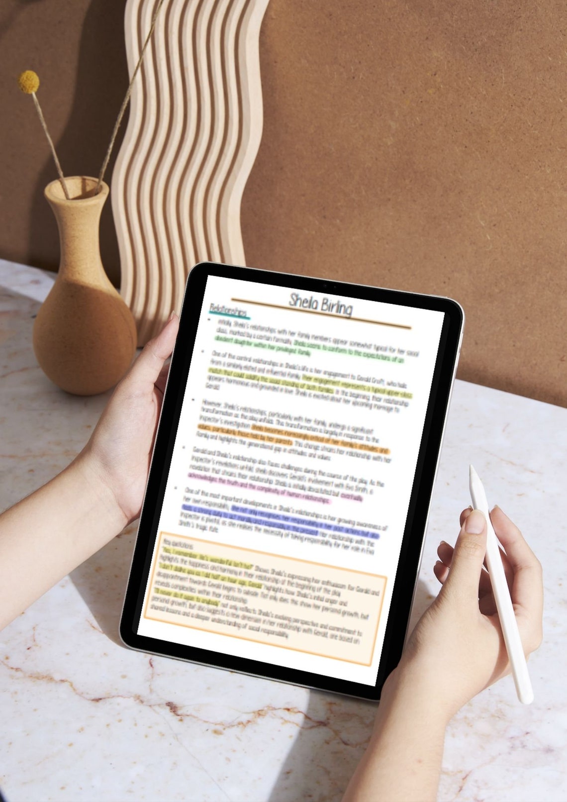 Sheila Birling Revision Notes/ an Inspector Calls Study Guide/ GCSE ...