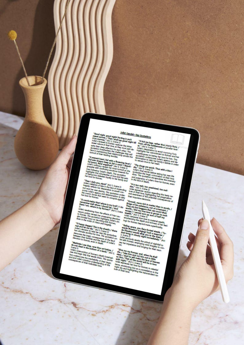 Juliet Revision Notes/ Romeo and Juliet Character Analysis/ UK GCSE ...