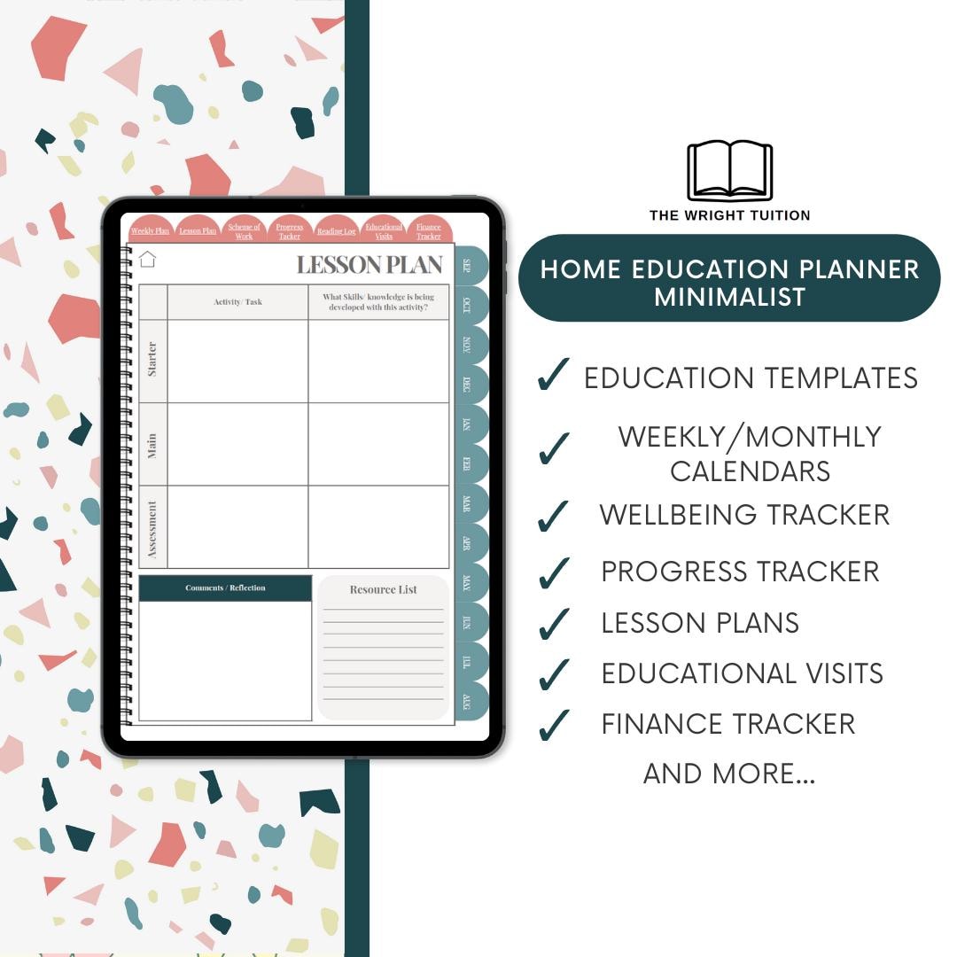 Ultimate Homeschool Digital Planner- Multi/ Home Education Planner ...