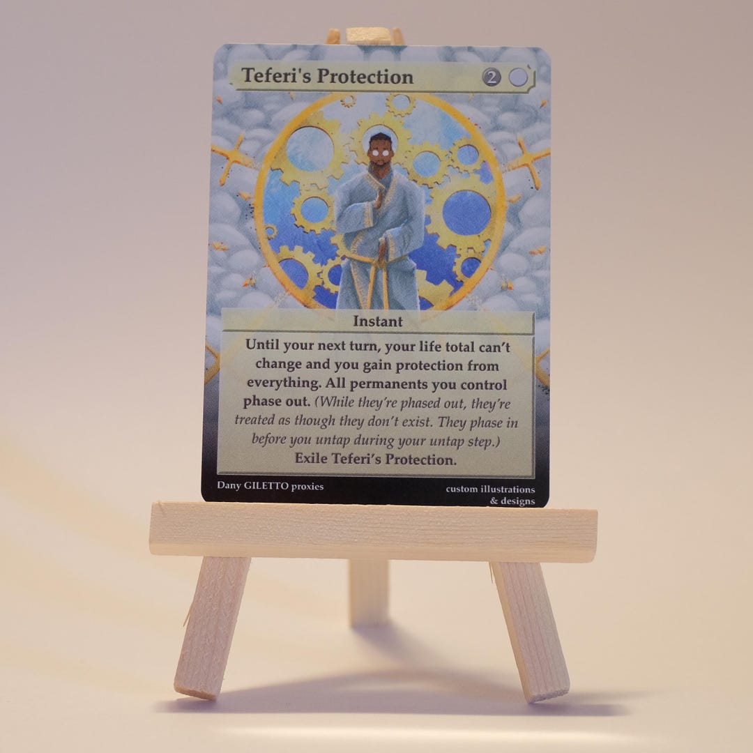 Teferi's Protection, MTG Proxy Card, Commander Deck or FNM, Full Art ...