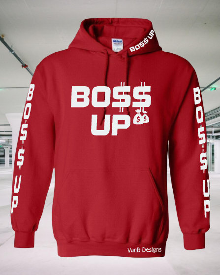 BOSS UP HOODIE - Etsy