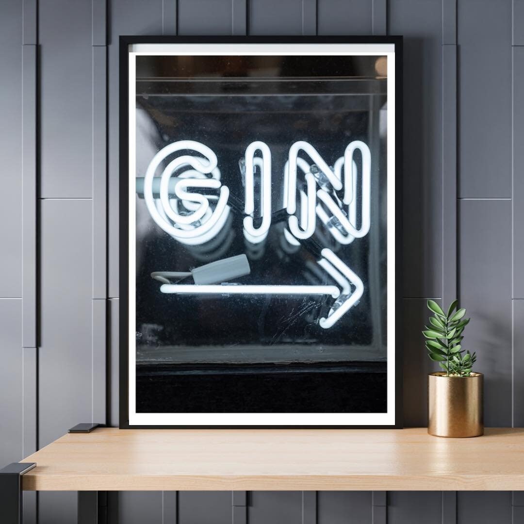 Gin, Gin and Tonic, Cocktail, Liqueur, Schnapps, Art Print, Poster ...