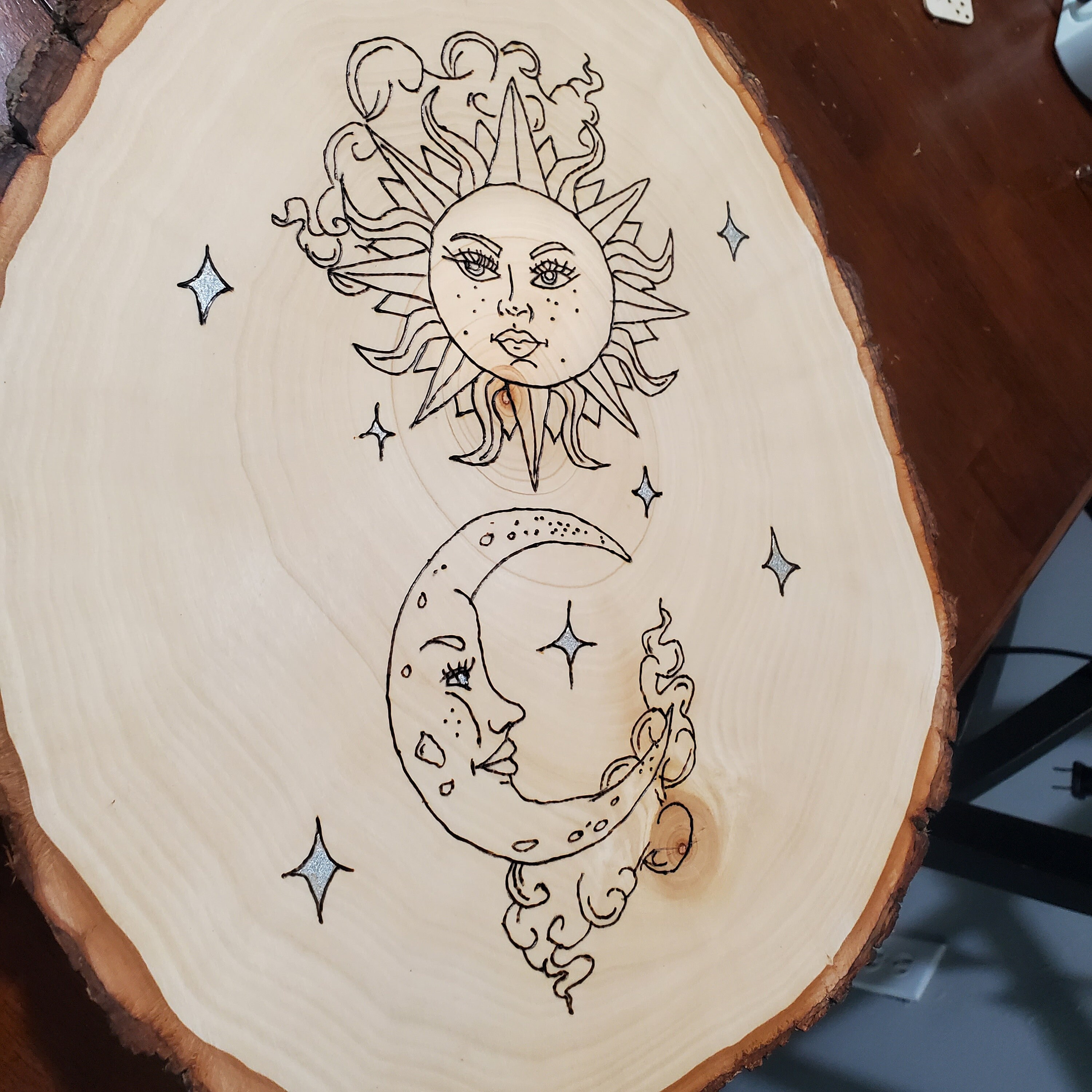 Sun, Moon, and Stars - Etsy