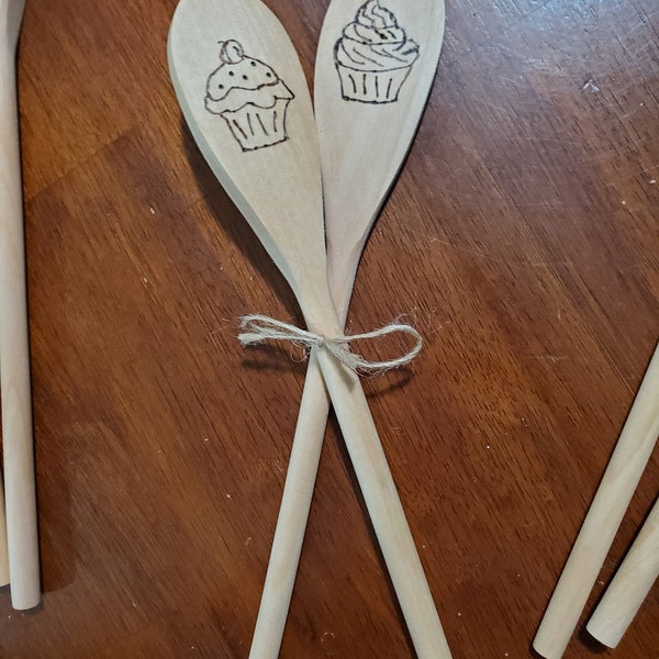 Cupcake Spoons - Etsy