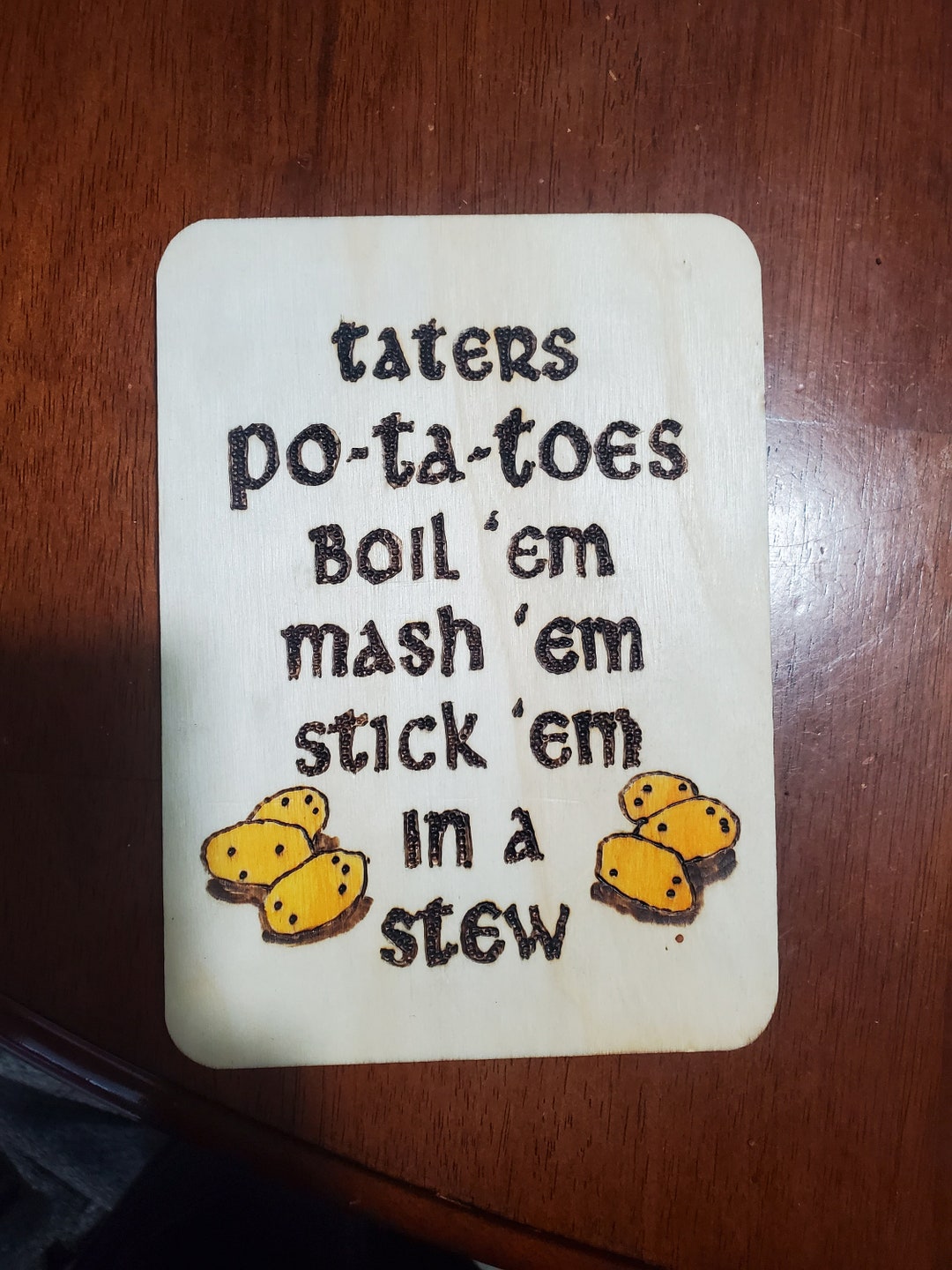 Hobbits Love Potatoes - Etsy