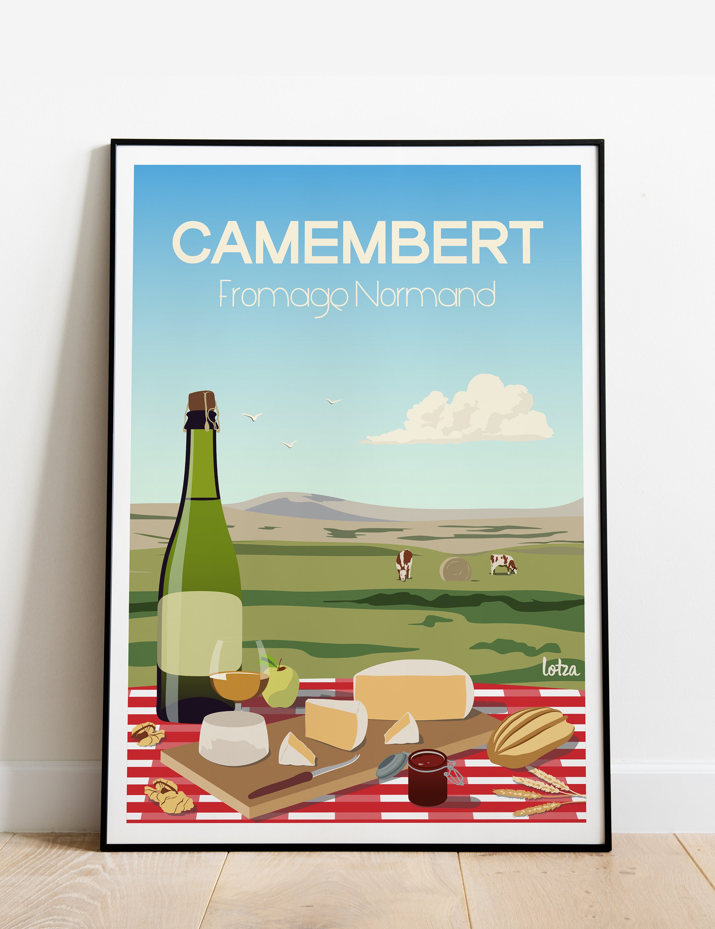 Camembert - Fromage Normand Poster
