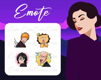 Bleach Emotes for Twitch - Etsy Australia